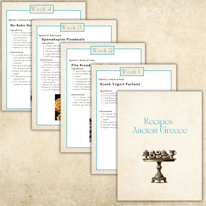 Bundle: Ancient History Tea Time Full Set (9 Units) – Tea Time Together